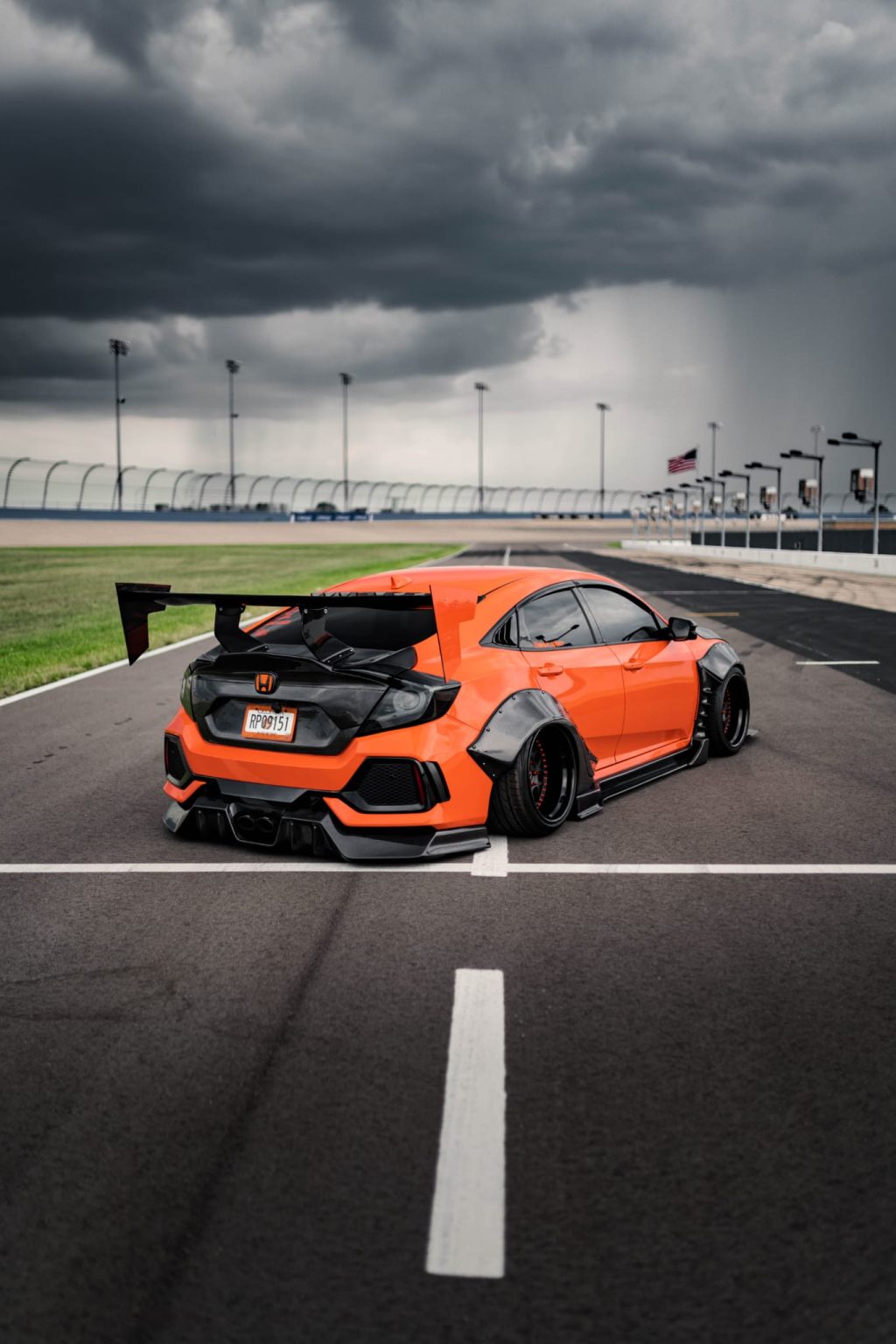 Full Wide Body Kit for 10th gen Civic Sedan 16-20 (Full Carbon Fiber ...