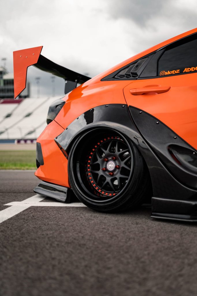 Full Wide Body Kit for 10th gen Civic Sedan 16-20 (Full Carbon Fiber ...