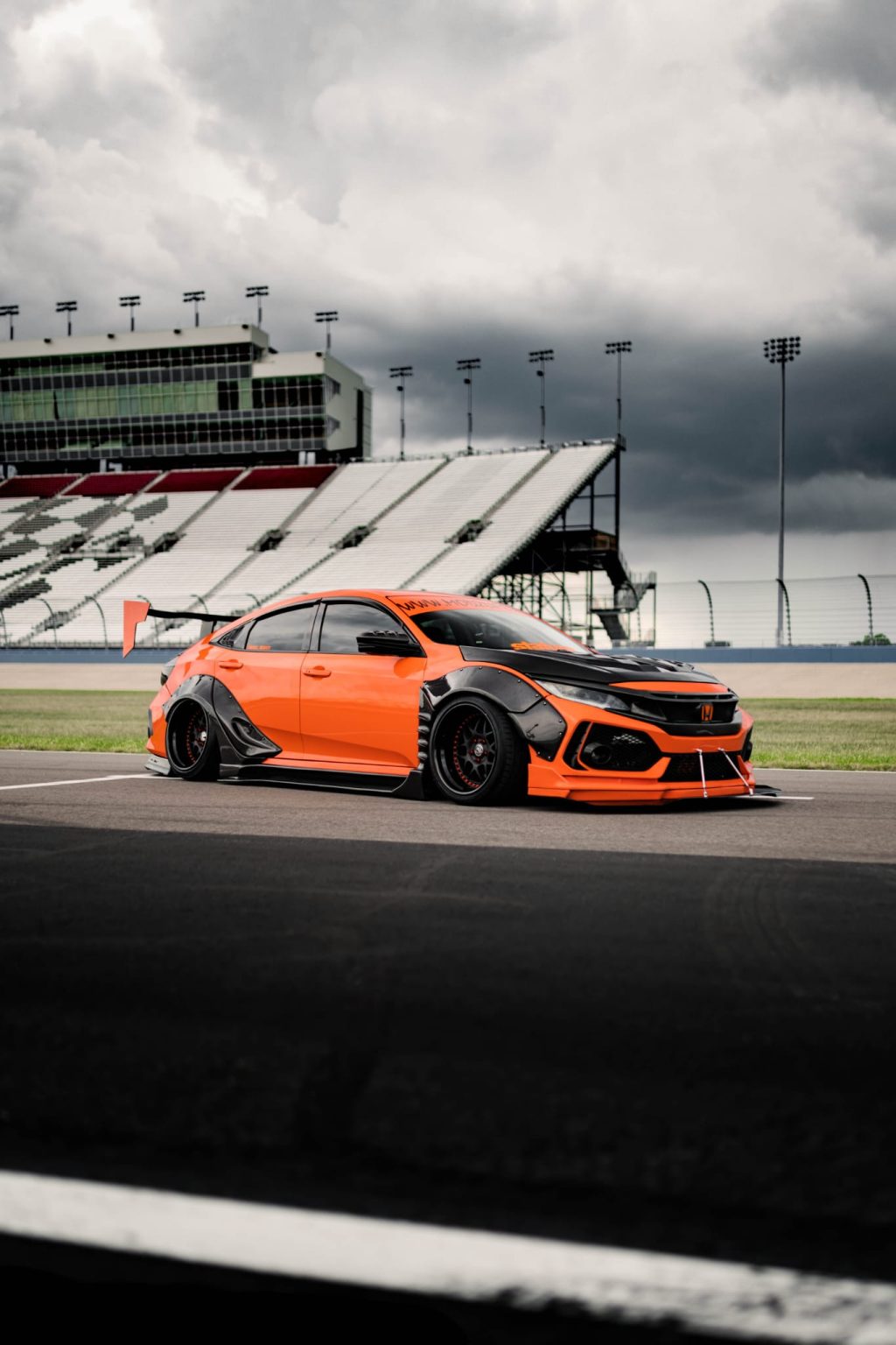 Full Wide Body Kit for 10th gen Civic Sedan 16-20 (Full Carbon Fiber ...