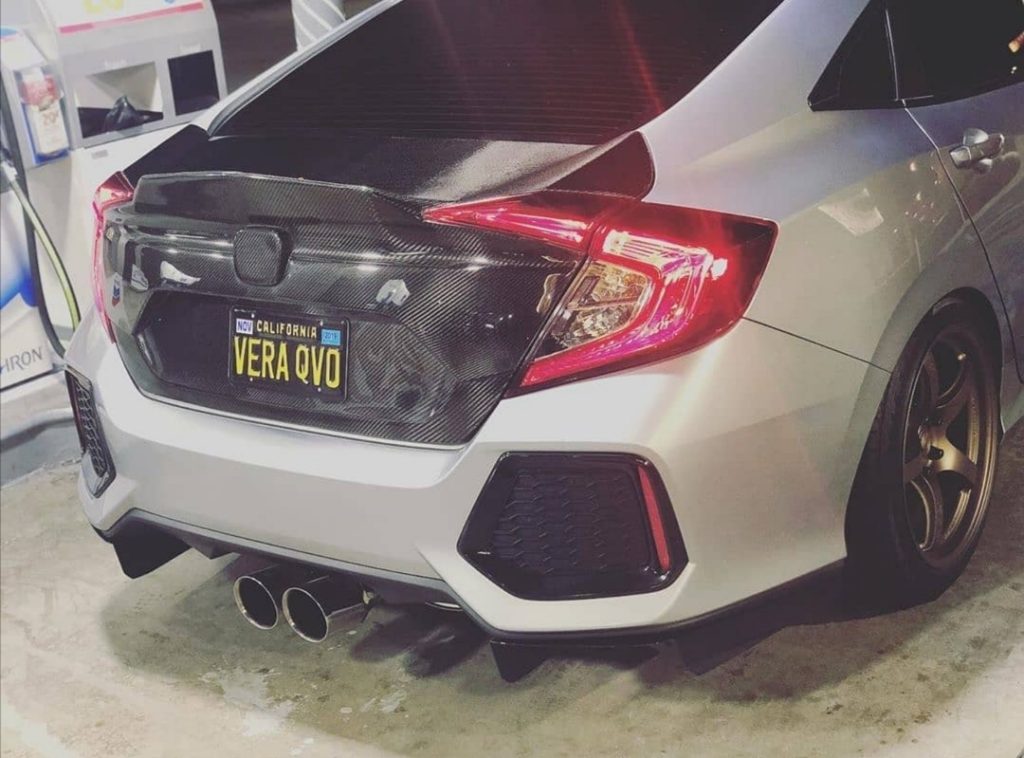 CF Trunk with mould duckbill 10th gen Civic 16-20 – Kevmannz