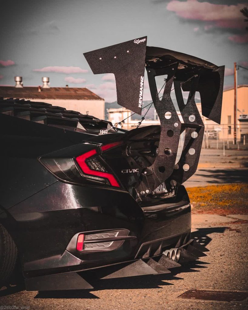 CF Trunk mounted GT Wing for 10th gen Civic 16-20 – Kevmannz