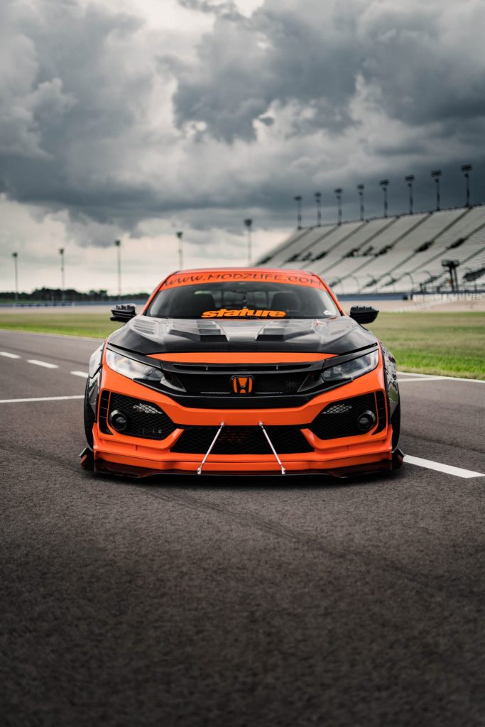 Full Wide Body Kit for 10th gen Civic Sedan 16-20 (Full Carbon Fiber ...