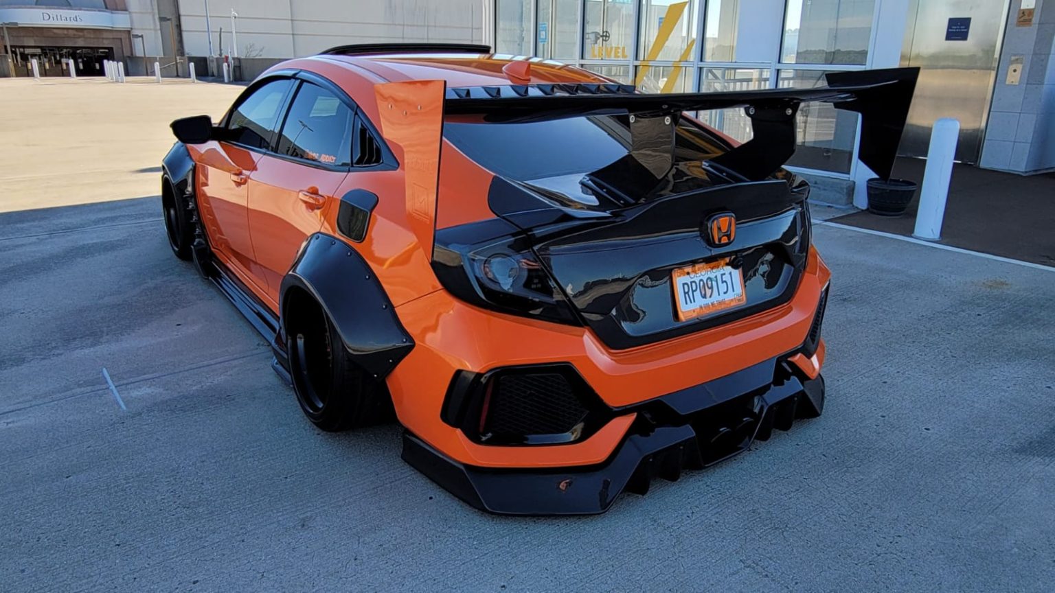 CF Trunk with mould duckbill 10th gen Civic 16-20 – Kevmannz