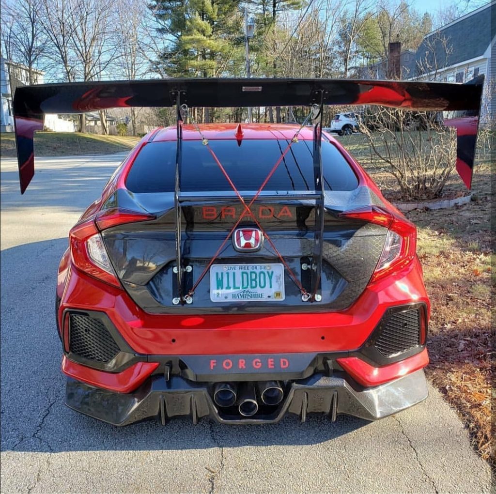 CF Trunk mounted GT Wing for 10th gen Civic 16-20 – Kevmannz