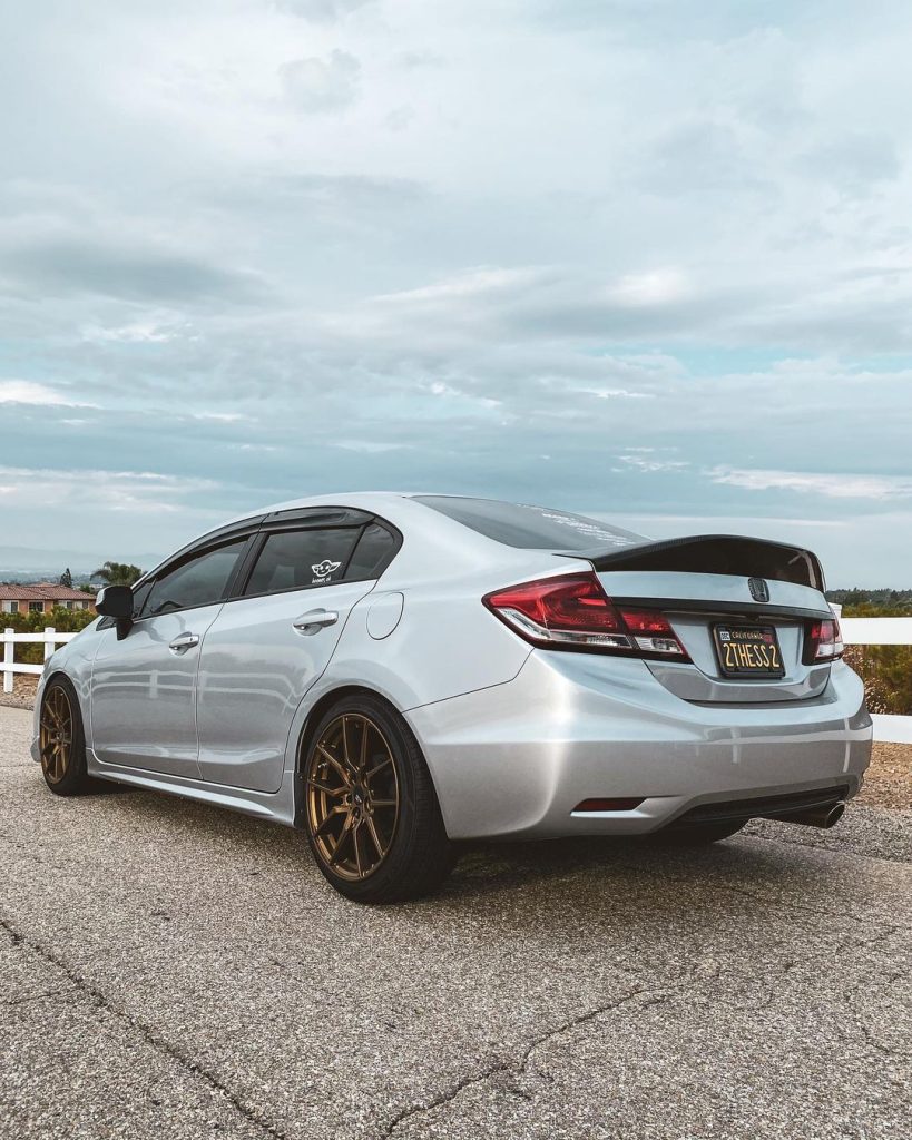 CF Duckbill Trunk Spoiler for 9th gen Civic Sedan 12-15 – Kevmannz