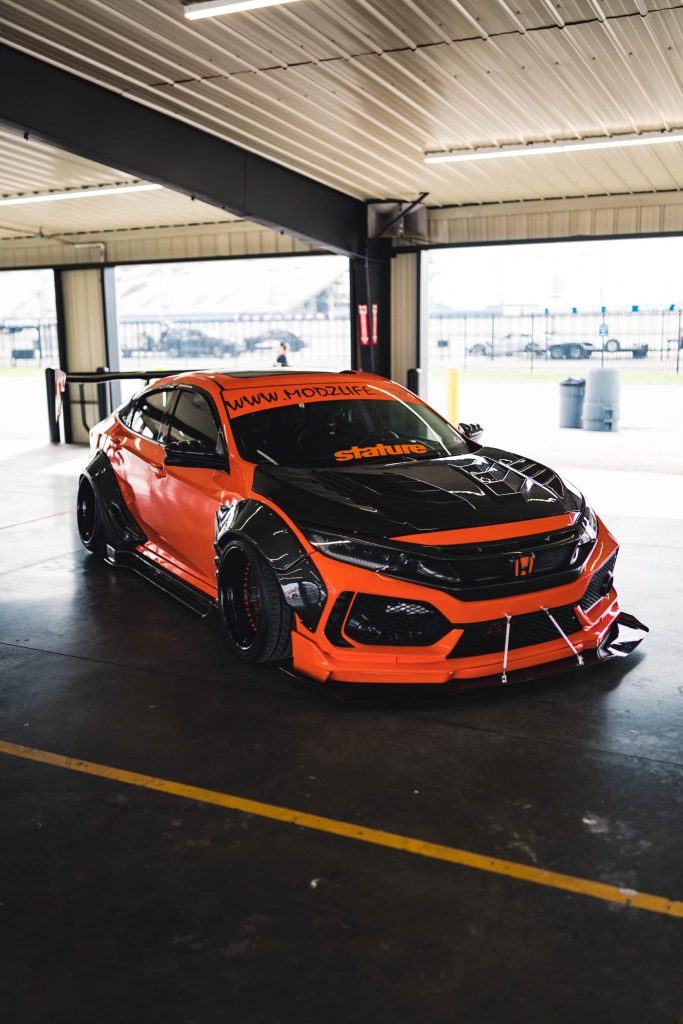 Full Wide Body Kit for 10th gen Civic Sedan 16-20 (Full Carbon Fiber ...