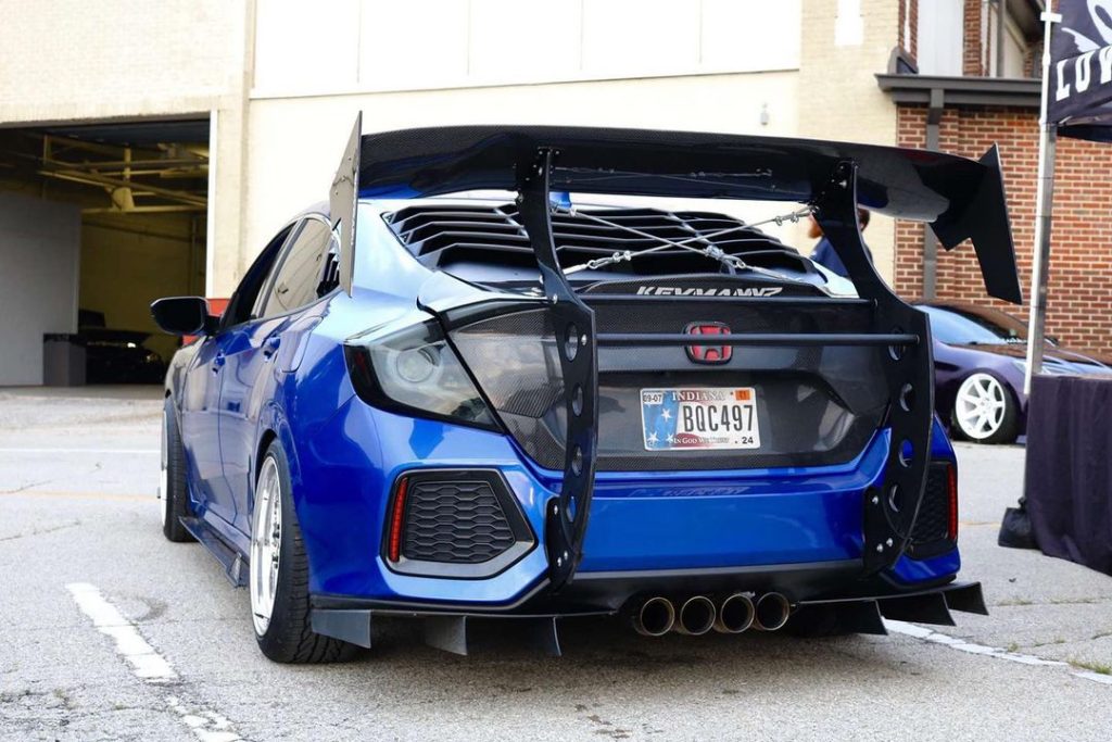 CF Chassis mounted GT Wing for 10th gen Civic 16-20 – Kevmannz