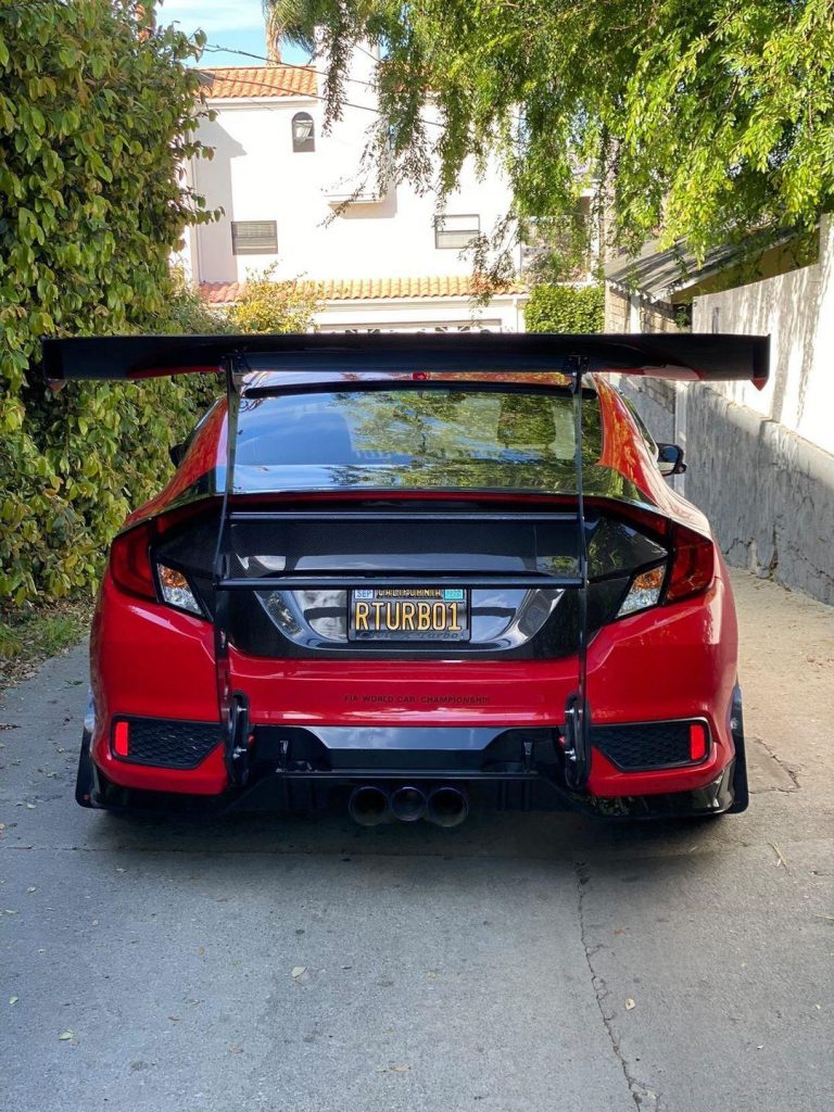 CF Chassis mounted GT Wing for 10th gen Civic 16-20 – Kevmannz