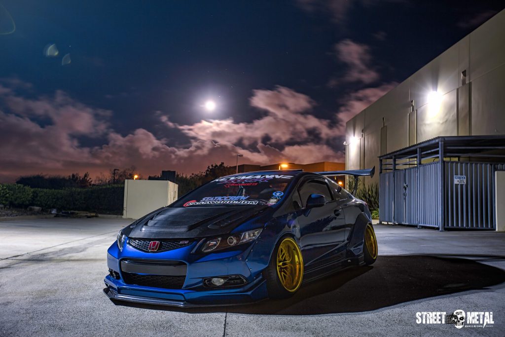 Full Wide Body Kit for 9th gen Civic Coupe 12-13 - Kevmannz