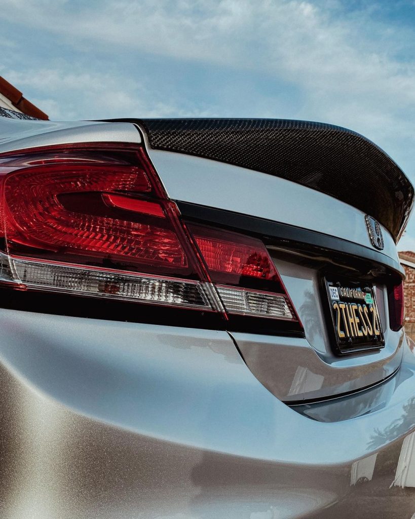 CF Duckbill Trunk Spoiler for 9th gen Civic Sedan 12-15 – Kevmannz