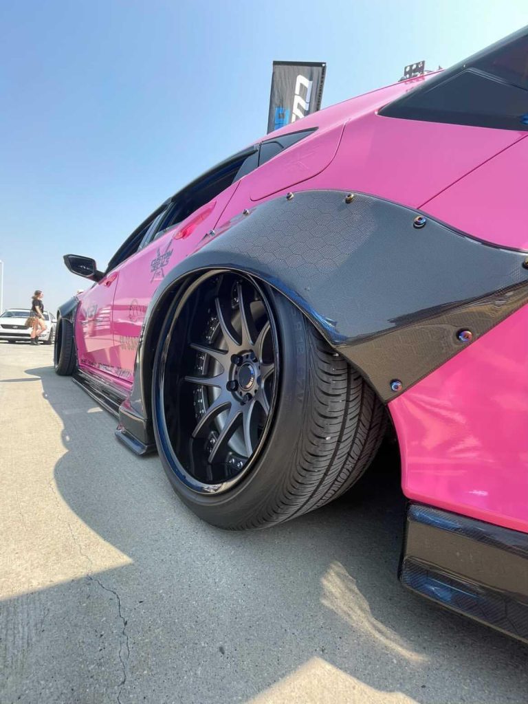 Full Wide Body Kit for 10th gen Civic Hatchback 16-20 (Full Carbon ...