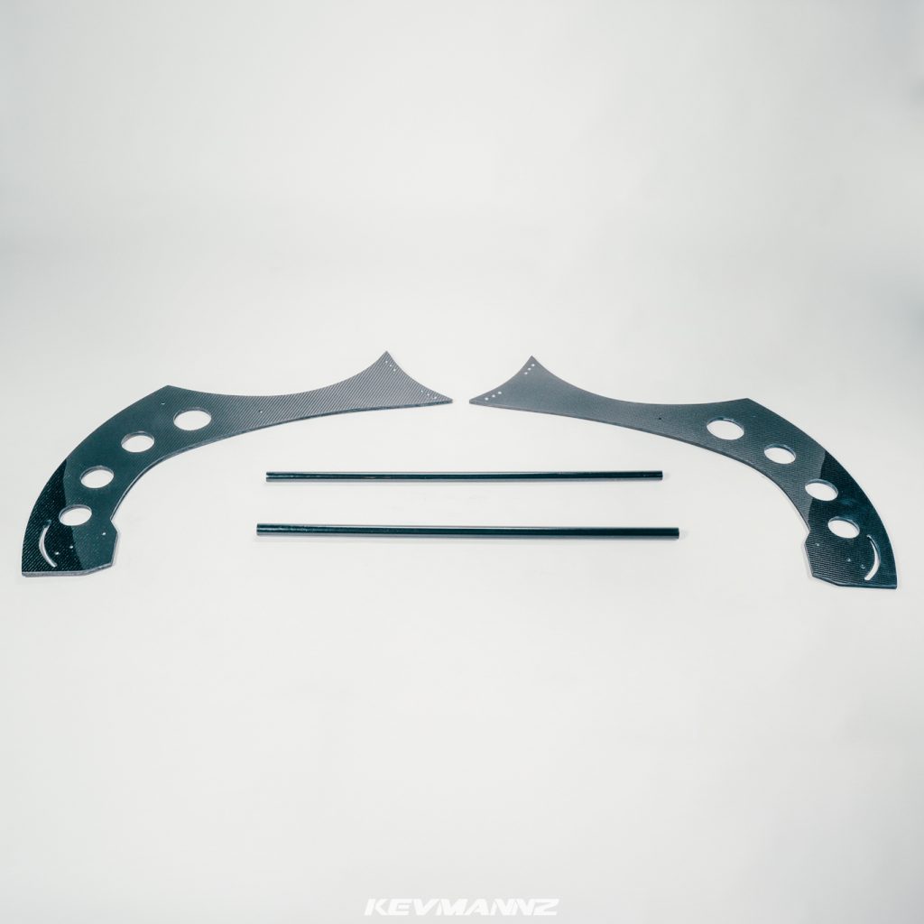 CF Chassis mounted GT Wing for 9th gen Civic Sedan 12-15 / Civic Coupe ...