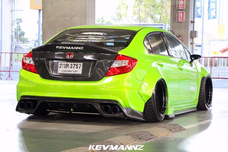 CF Duckbill Trunk Spoiler for 9th gen Civic Sedan 12-15 – Kevmannz