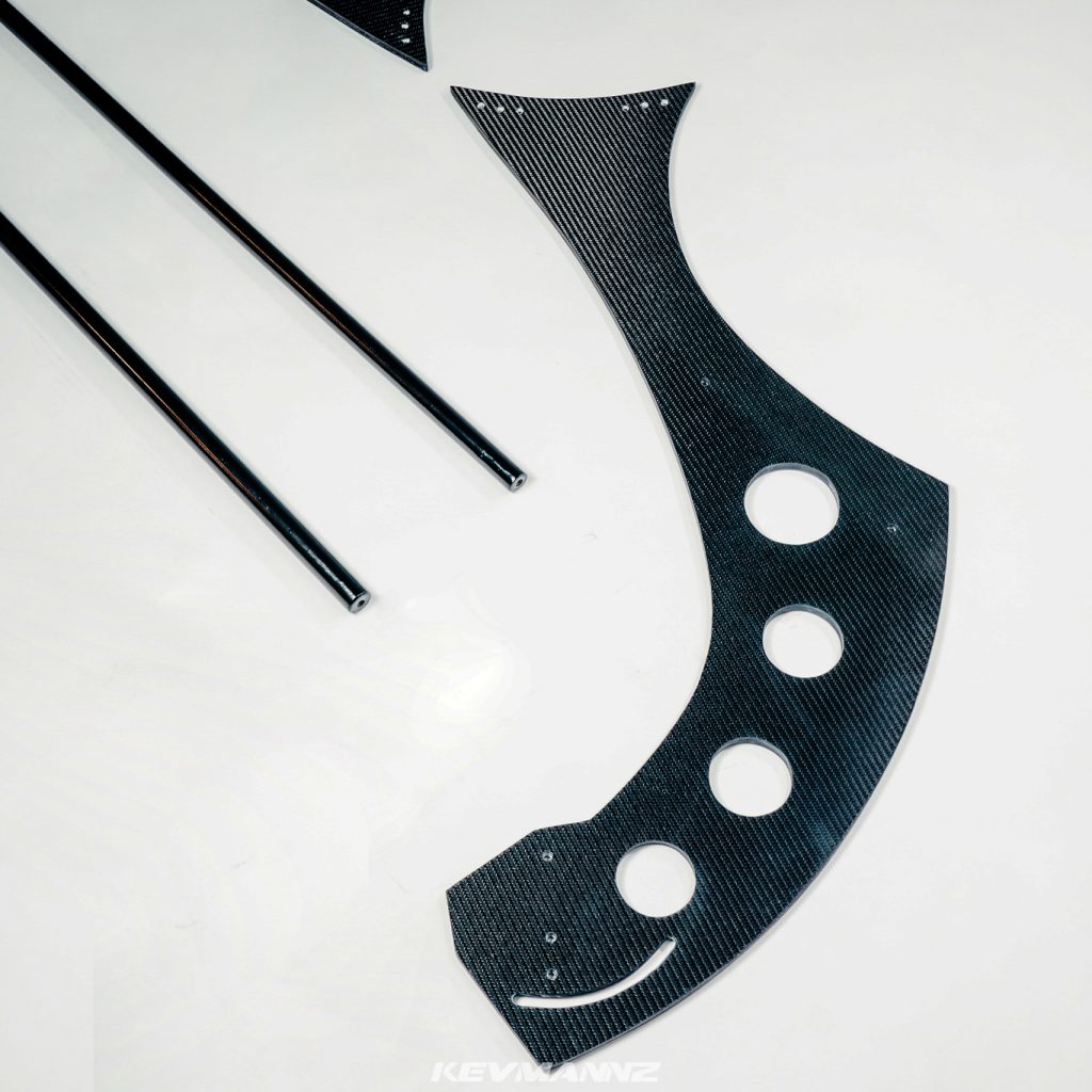 CF Chassis mounted GT Wing for 9th gen Civic Sedan 12-15 / Civic Coupe ...