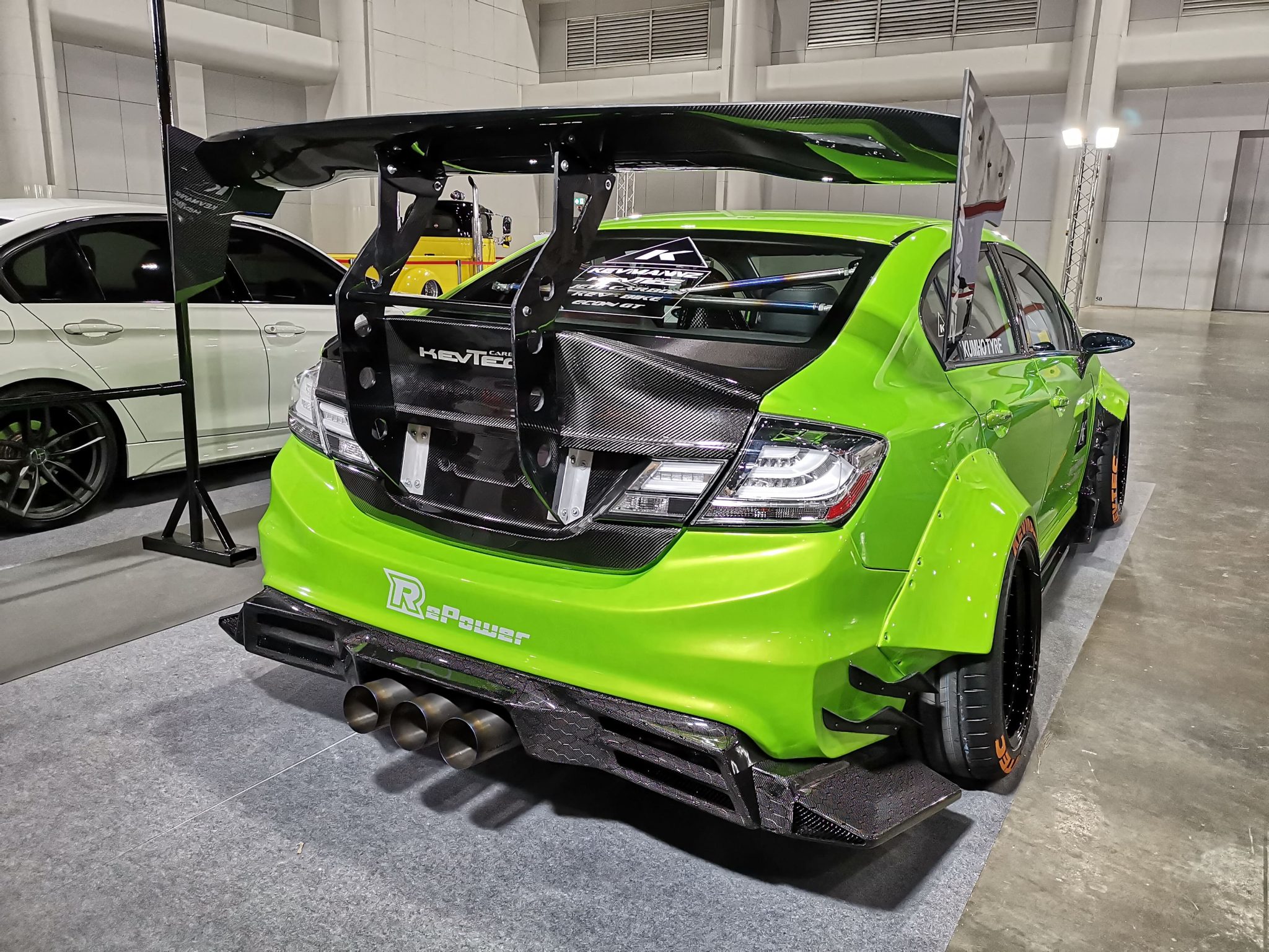 CF Trunk mounted GT Wing for 9th gen Civic Sedan 12-15 – Kevmannz