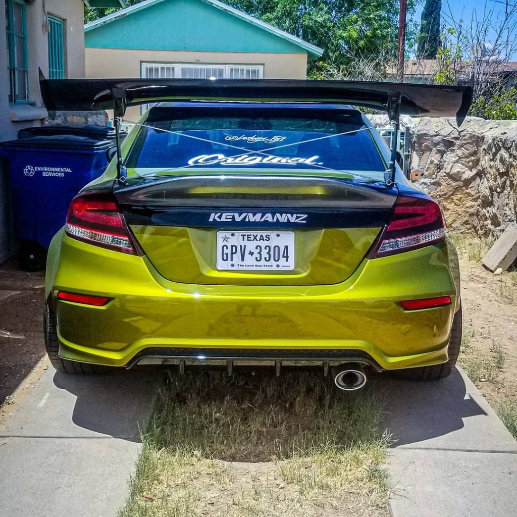 CF Duckbill Trunk Spoiler for 9th gen Civic Coupe 12-15 – Kevmannz