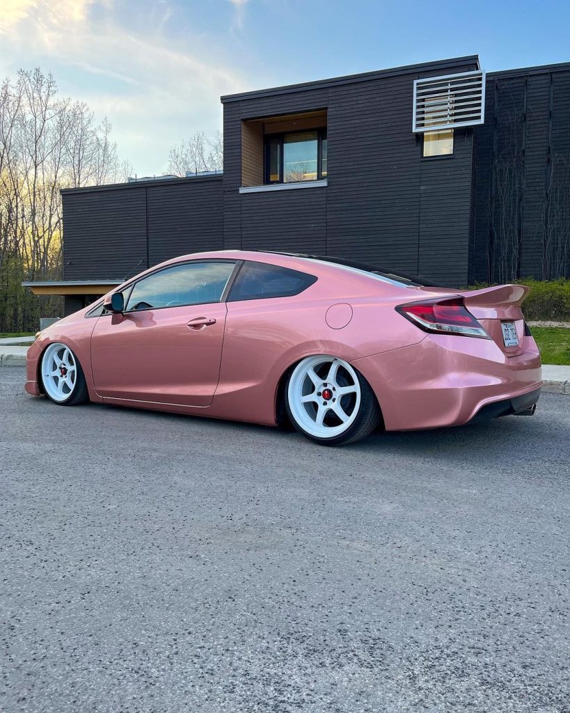 ABS Plastic Duckbill Trunk Spoiler for 9th gen Civic Coupe 12-15 ...