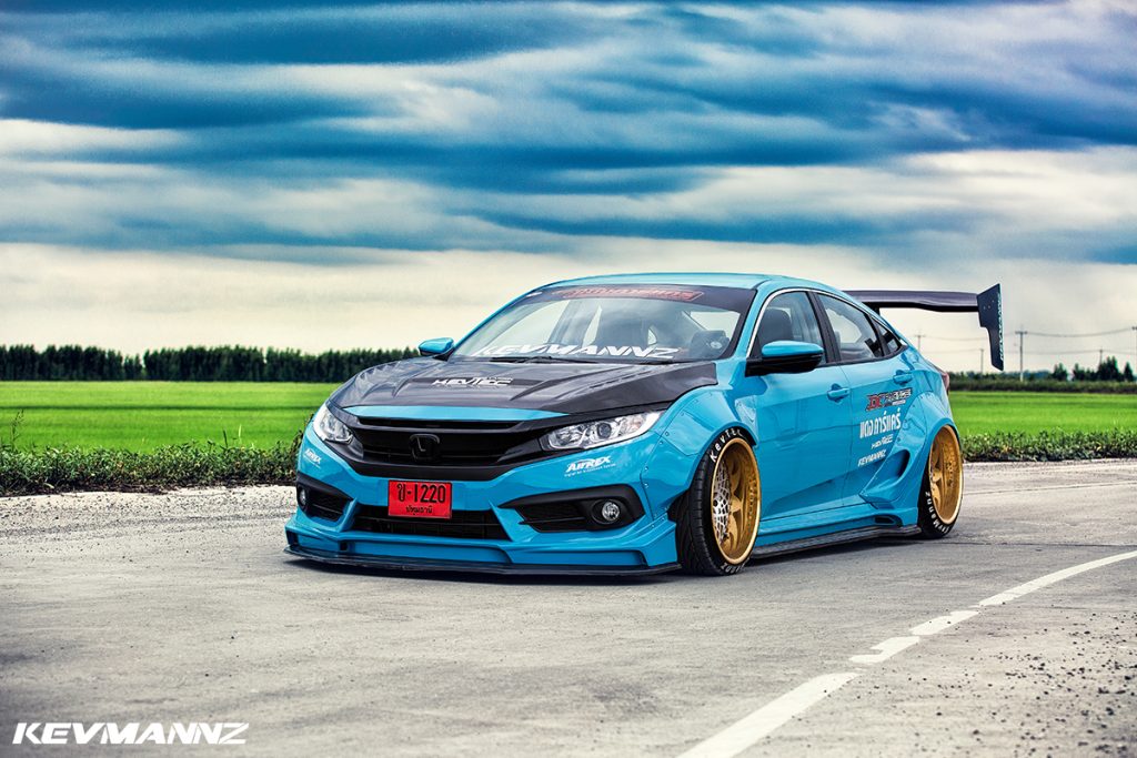 Full Wide Body Kit for 10th gen Civic Sedan 16-20 – Kevmannz