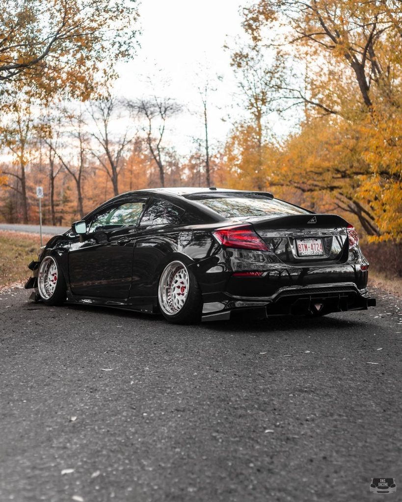 CF Trunk with moulded duckbill for 9th gen Civic coupe 2012-2015 ...