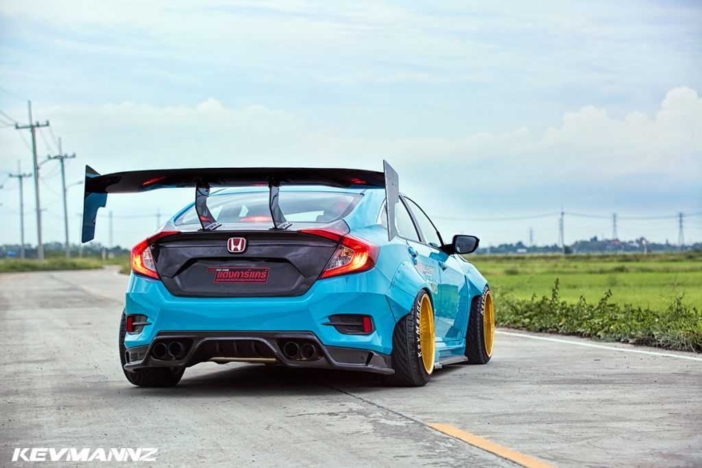 Full Wide Body Kit for 10th gen Civic Sedan 16-20 – Kevmannz