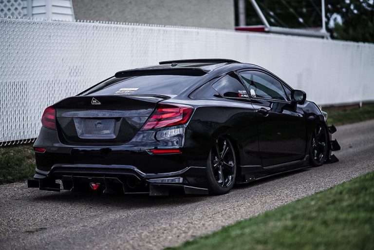 CF Trunk with moulded duckbill for 9th gen Civic coupe 2012-2015 ...