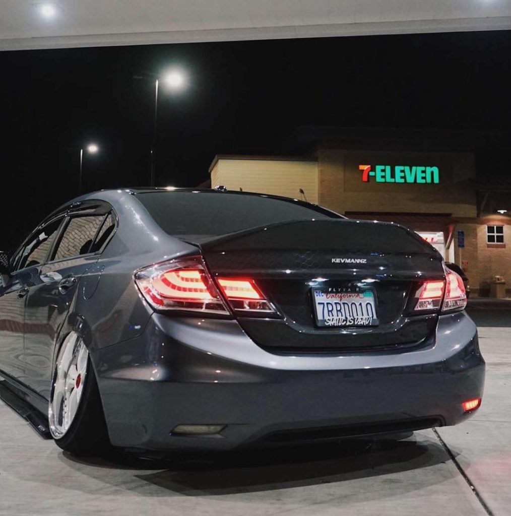 CF Trunk with moulded duckbill for 9th gen Civic sedan 2013-2015 ...