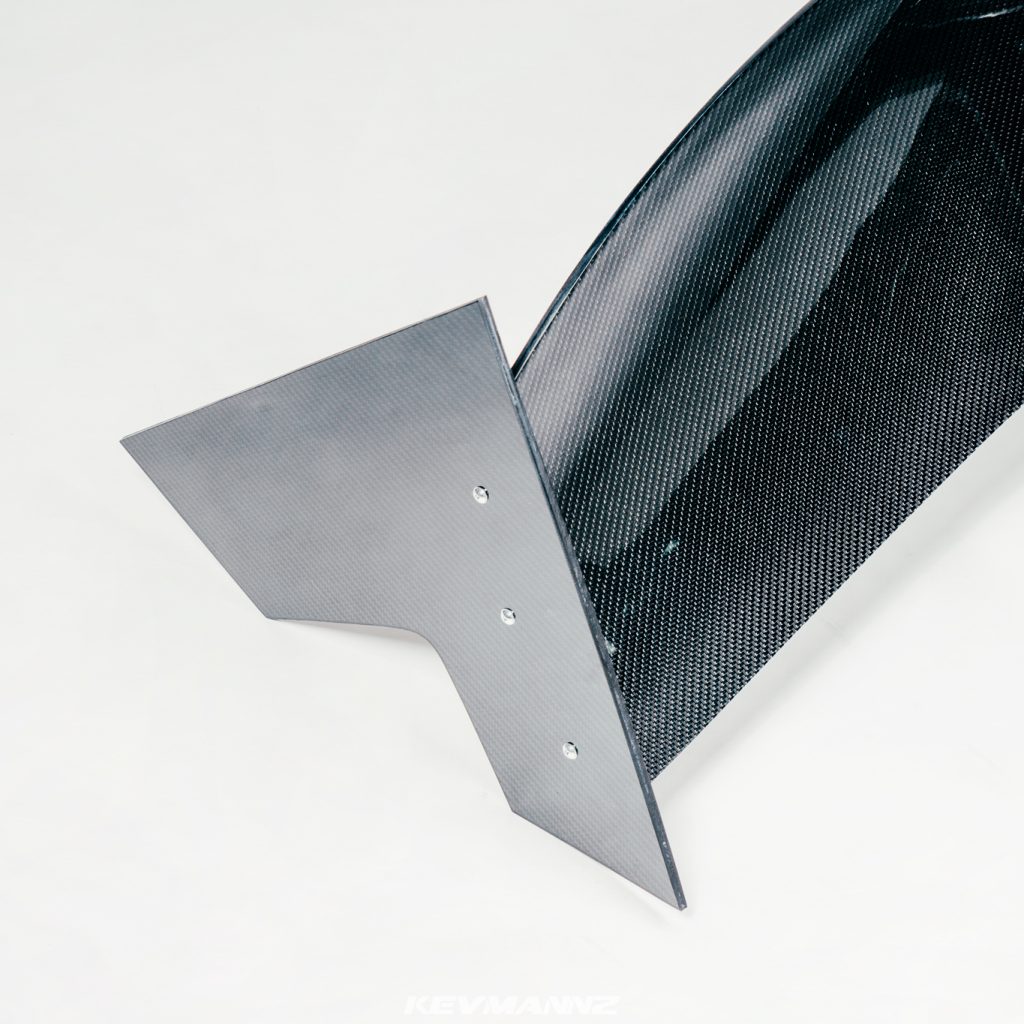 CF Chassis mounted GT Wing for 9th gen Civic Sedan 12-15 / Civic Coupe ...