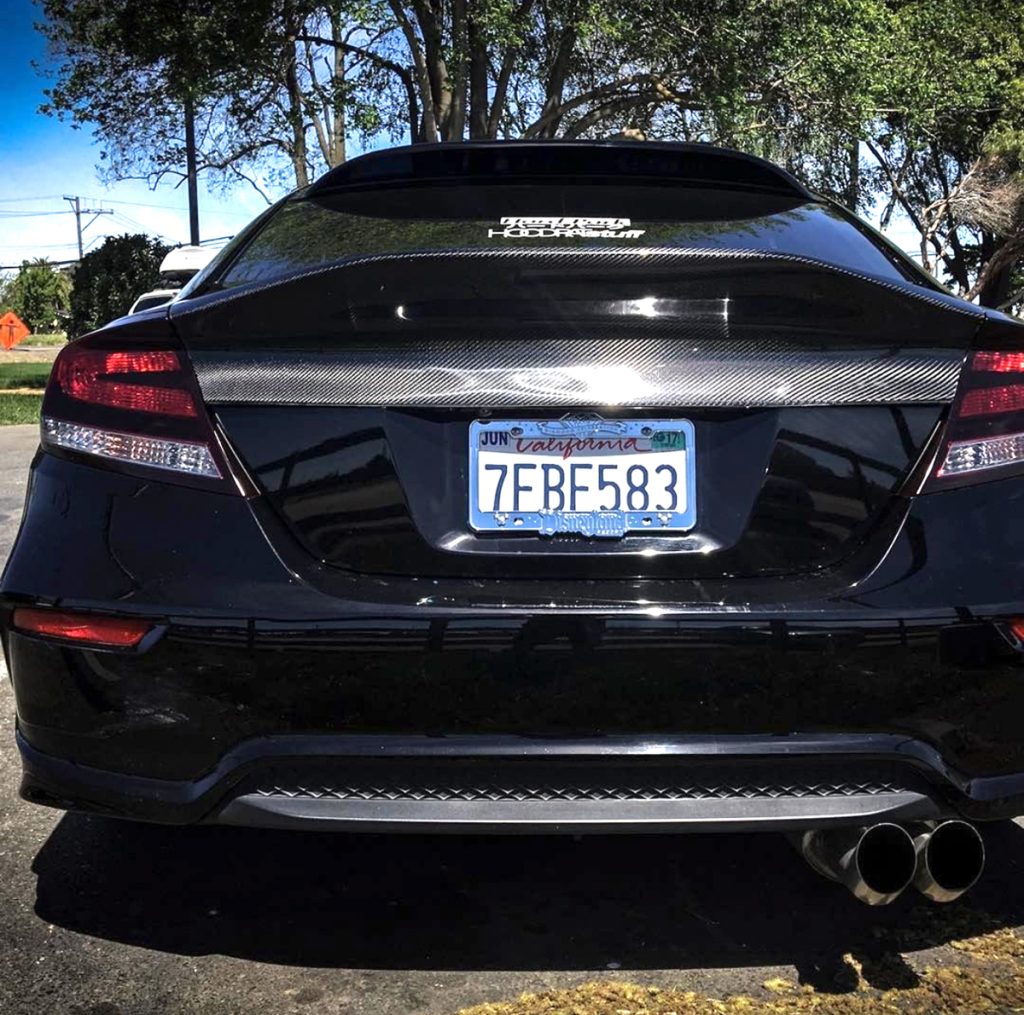 CF Duckbill Trunk Spoiler for 9th gen Civic Coupe 12-15 – Kevmannz