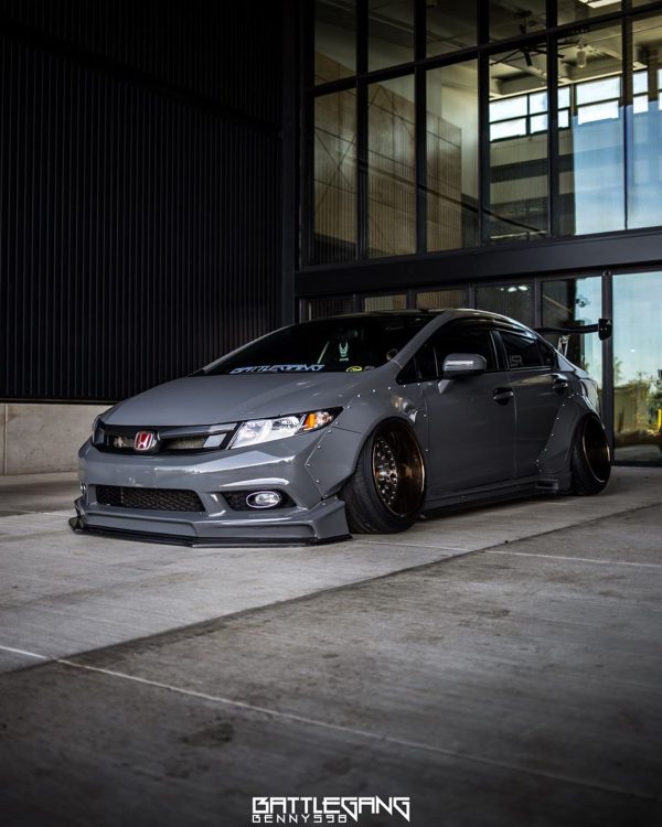 Full Wide Body Kit for 9th gen Civic Sedan 13-15 – Kevmannz