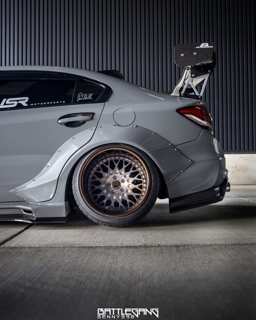 Full Wide Body Kit for 9th gen Civic Sedan 13-15 – Kevmannz