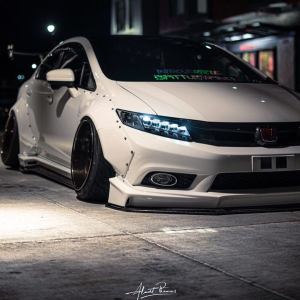Full Wide Body Kit for 9th gen Civic Sedan 13-15 – Kevmannz
