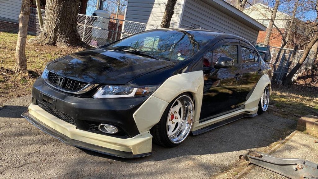 Full Wide Body Kit for 9th gen Civic Sedan 13-15 – Kevmannz