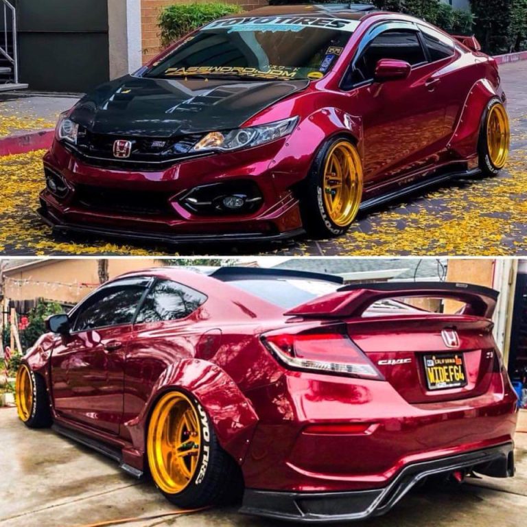 Full Wide Body Kit for 9th gen Civic Coupe 14-15 – Kevmannz