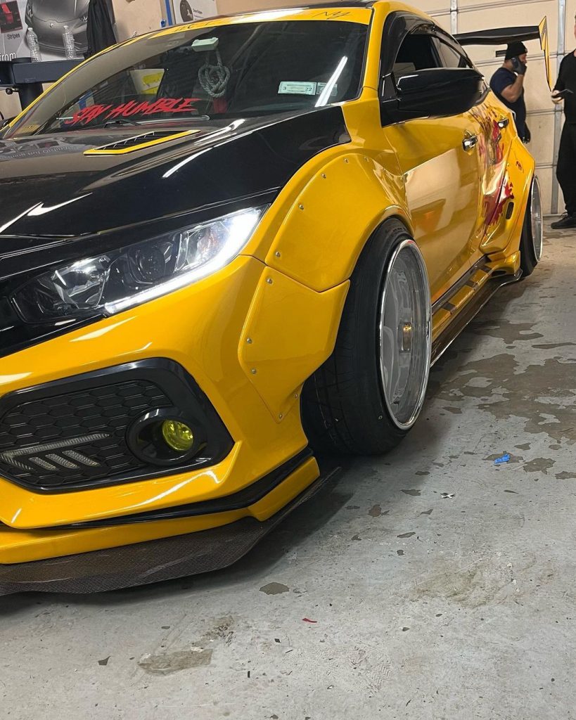 Full Wide Body Kit for 10th gen Civic Hatchback 16-20 – Kevmannz