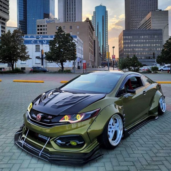 Full Wide Body Kit for 9th gen Civic Coupe 14-15 – Kevmannz