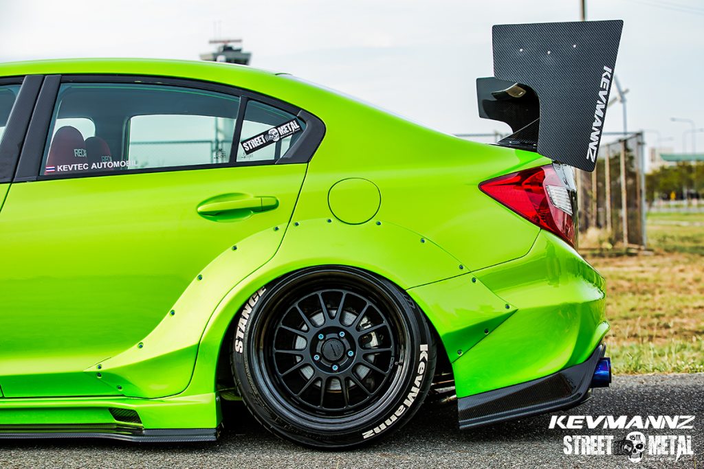 Full Wide Body Kit for 9th gen Civic Sedan 2012 – Kevmannz