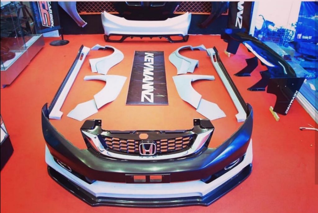 Full Wide Body Kit for 9th gen Civic Sedan 2012 – Kevmannz