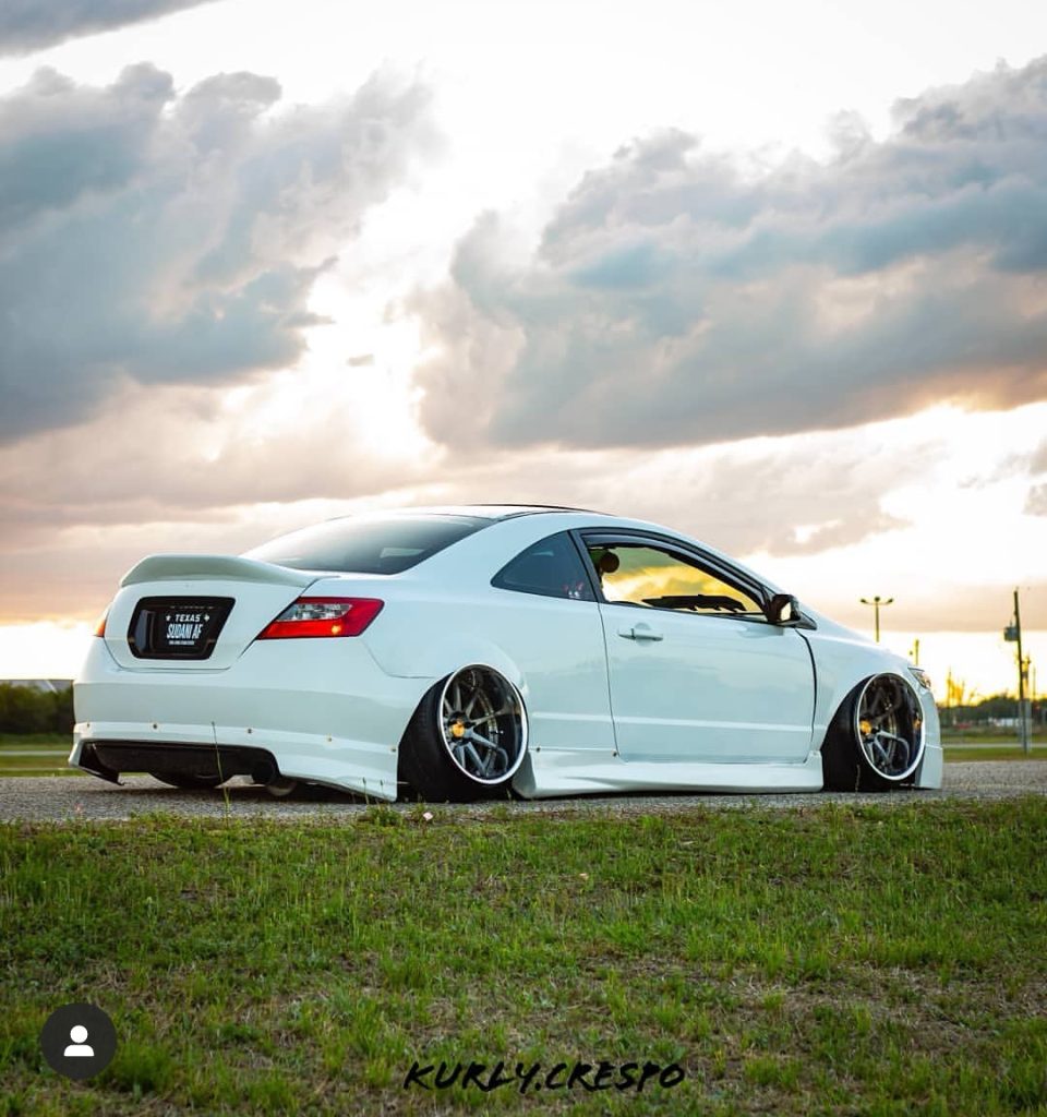 ABS Plastic Duckbill Trunk Spoiler for 8th gen Civic Coupe 06-11 ...