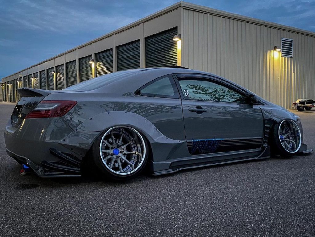 Full Wide Body Kit for 8th gen Civic Coupe 2006-2011 – Kevmannz