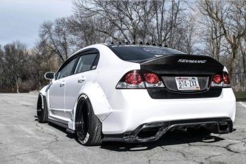 Full Wide Body Kit for 8th gen Civic Sedan 2006-2011 (FD/FD2 JDM ...