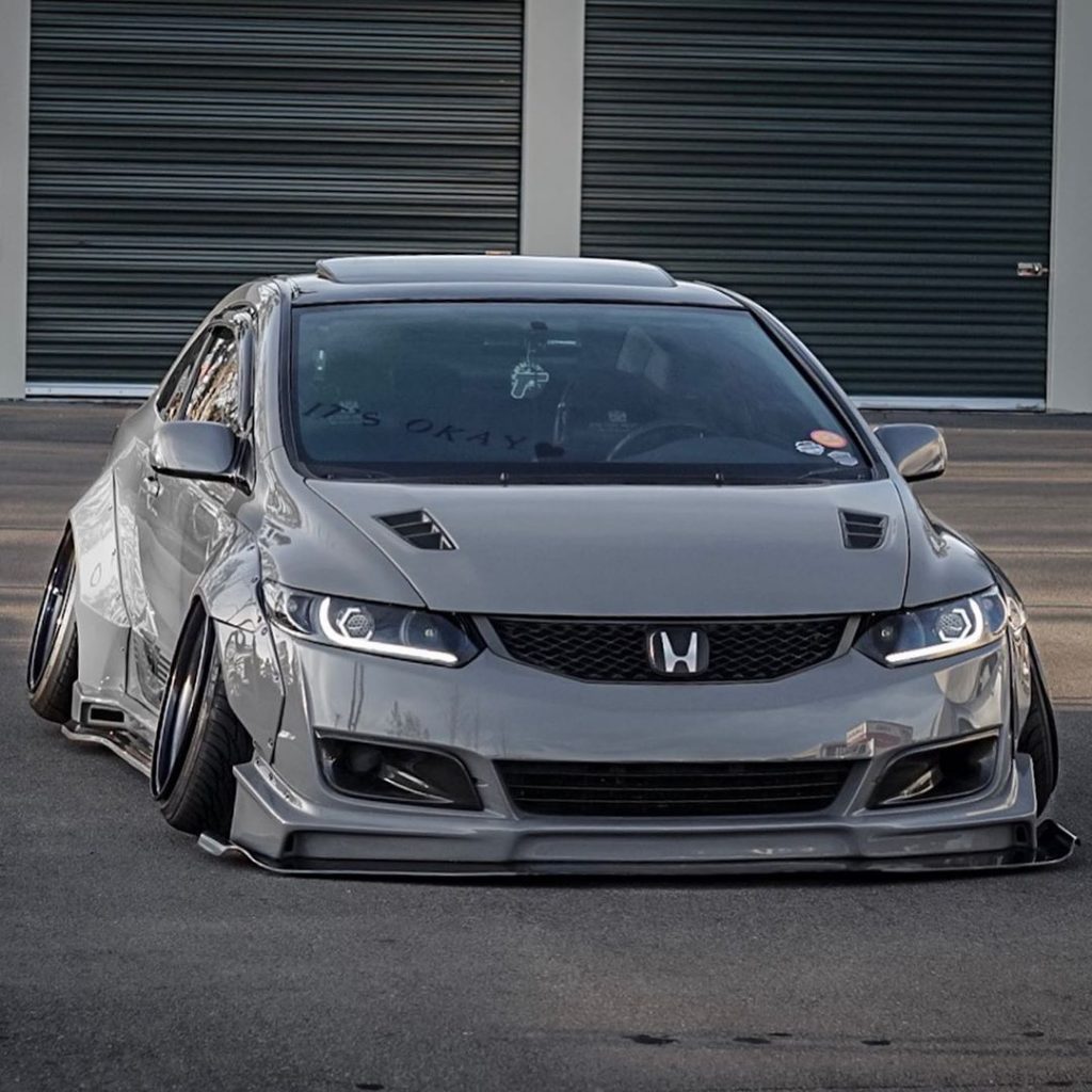 Full Wide Body Kit for 8th gen Civic Coupe 2006-2011 – Kevmannz