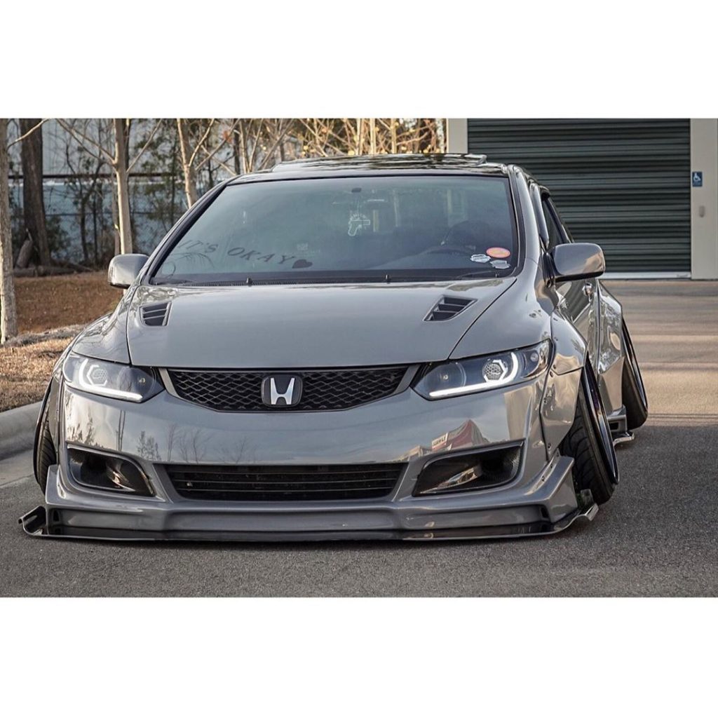 Full Wide Body Kit for 8th gen Civic Coupe 2006-2011 – Kevmannz