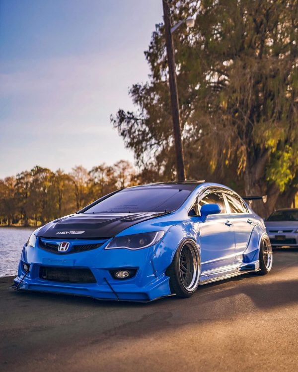 Full Wide Body Kit for 8th gen Civic Sedan 2006-2011 (FD/FD2 JDM ...