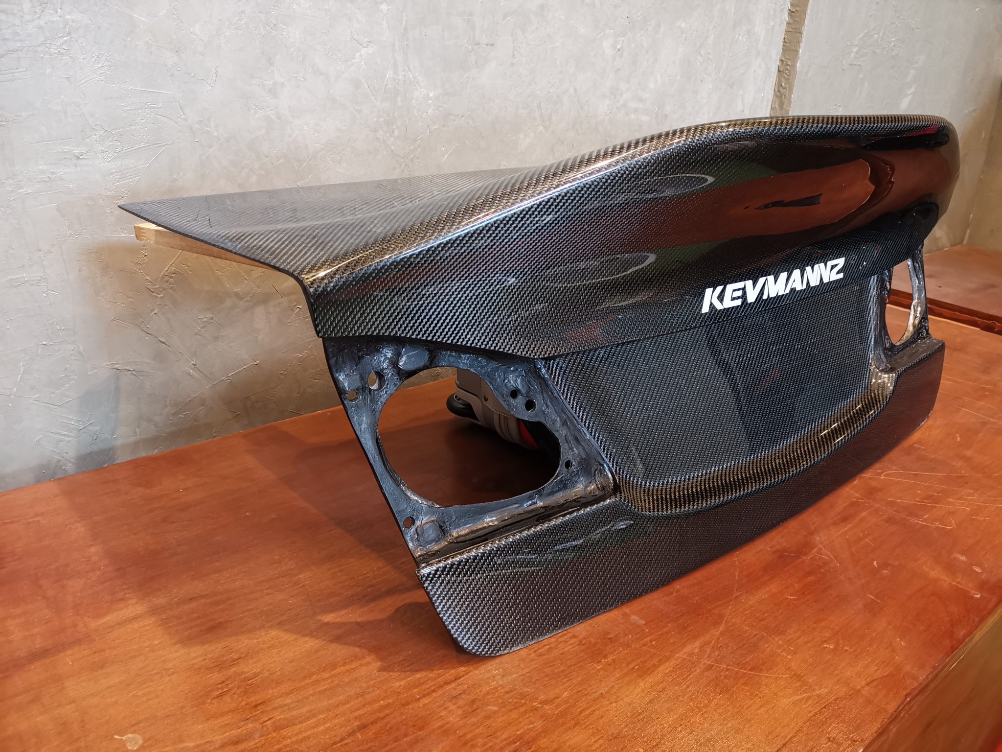 Carbon fiber trunk with moulded duckbill for 8th gen Civic Sedan 2006 ...