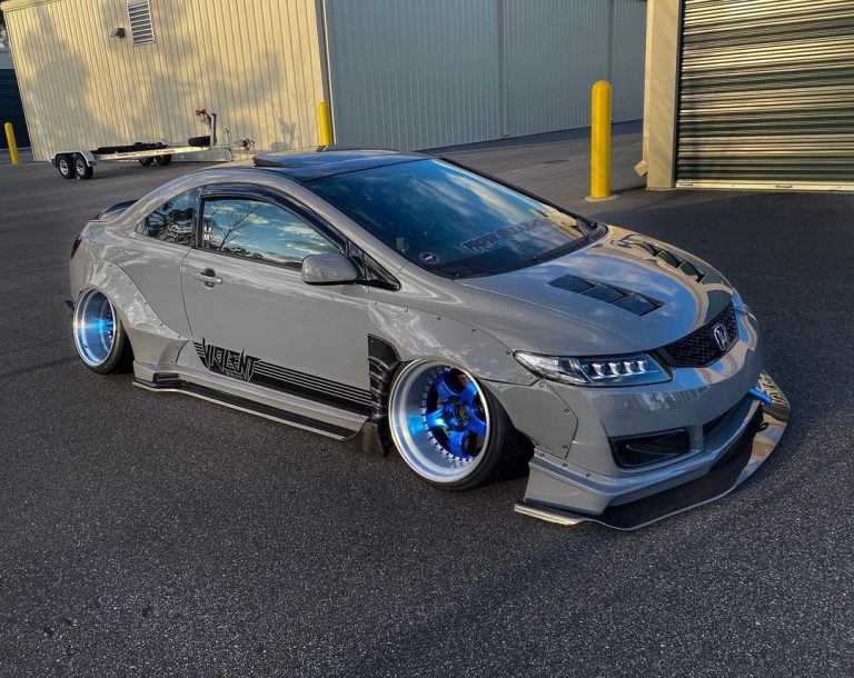 Full Wide Body Kit for 8th gen Civic Coupe 2006-2011 – Kevmannz