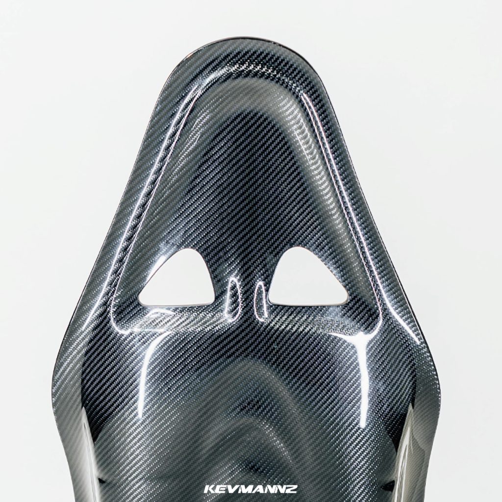 Carbon Fiber Seat V3 with Black Alcantara Padding – Kevmannz