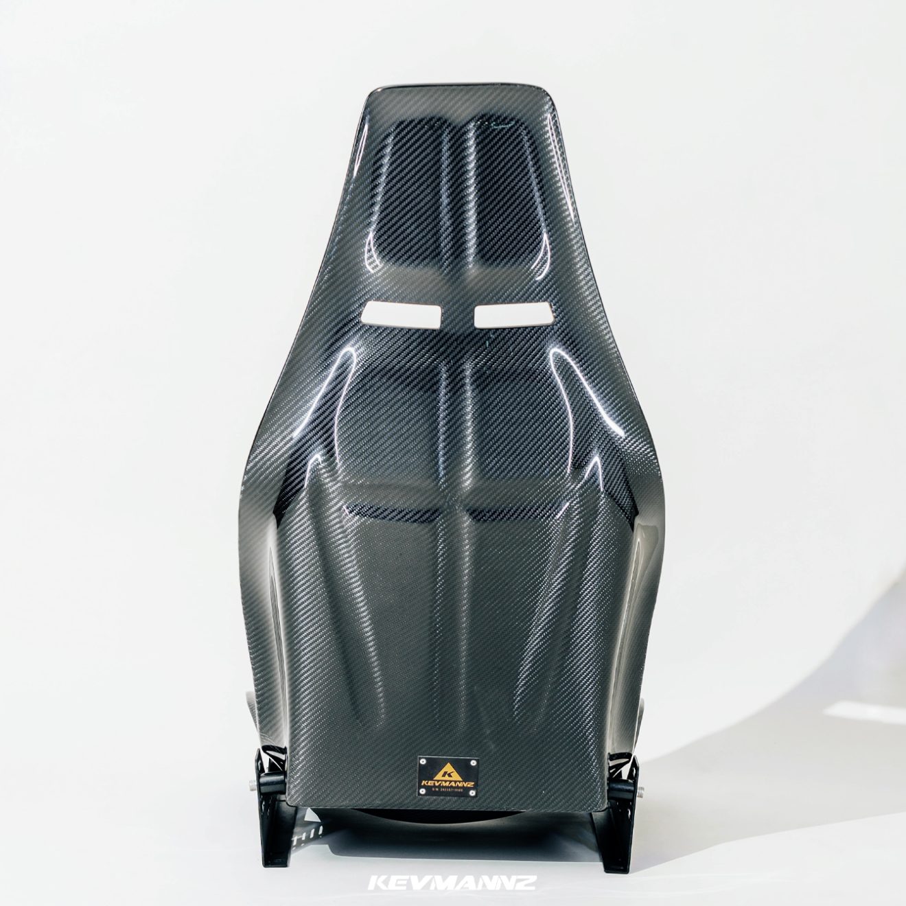 Carbon Fiber Seat V2 with Red Alcantara Padding – Kevmannz