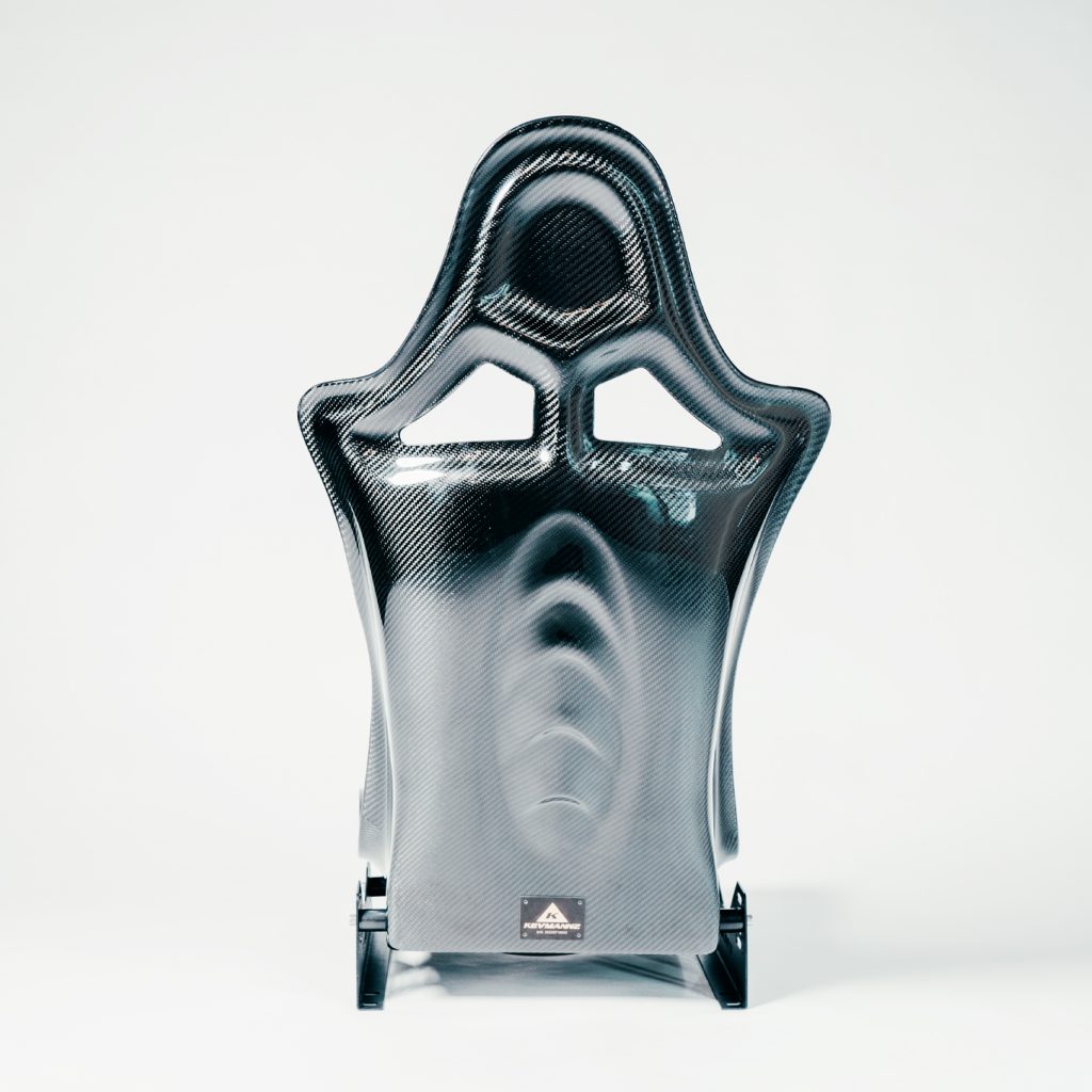 Carbon Fiber Seat V1 with Black Alcantara Padding – Kevmannz