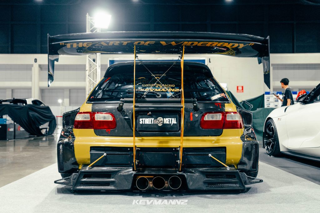Full Carbon Fiber Wide Body Kit for Civic EG Hatchback 1992-1995 – Kevmannz