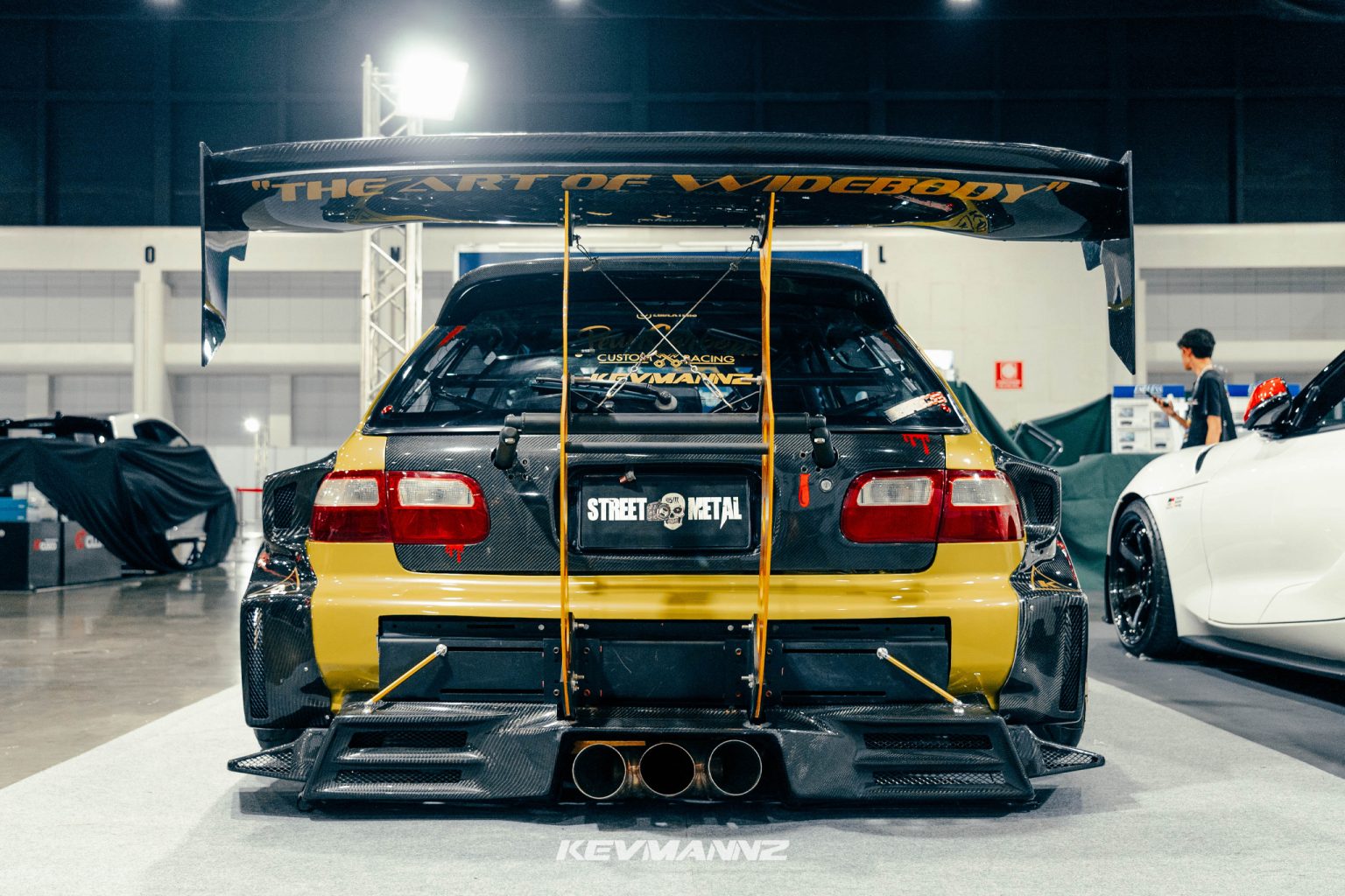 Full Carbon Fiber Wide Body Kit for Civic EG Hatchback 1992-1995 – Kevmannz